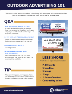 How to Design an Effective Ad | The Outdoor Voice Blog